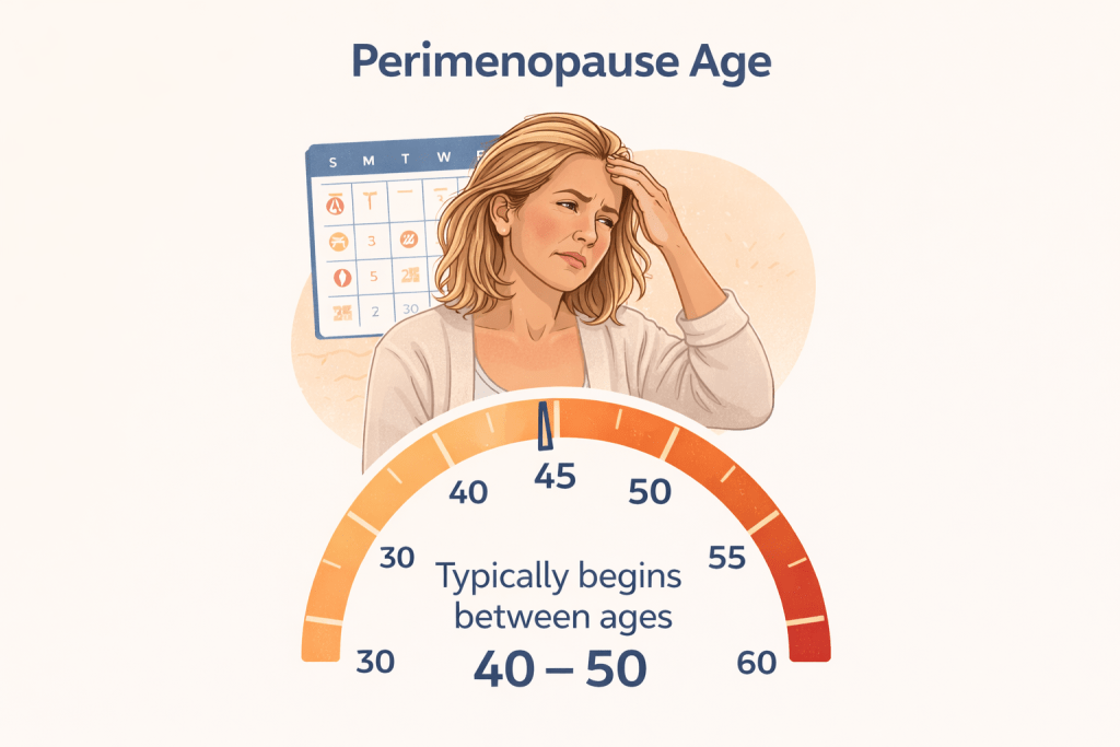 Perimenopause Symptoms, Age & Stages