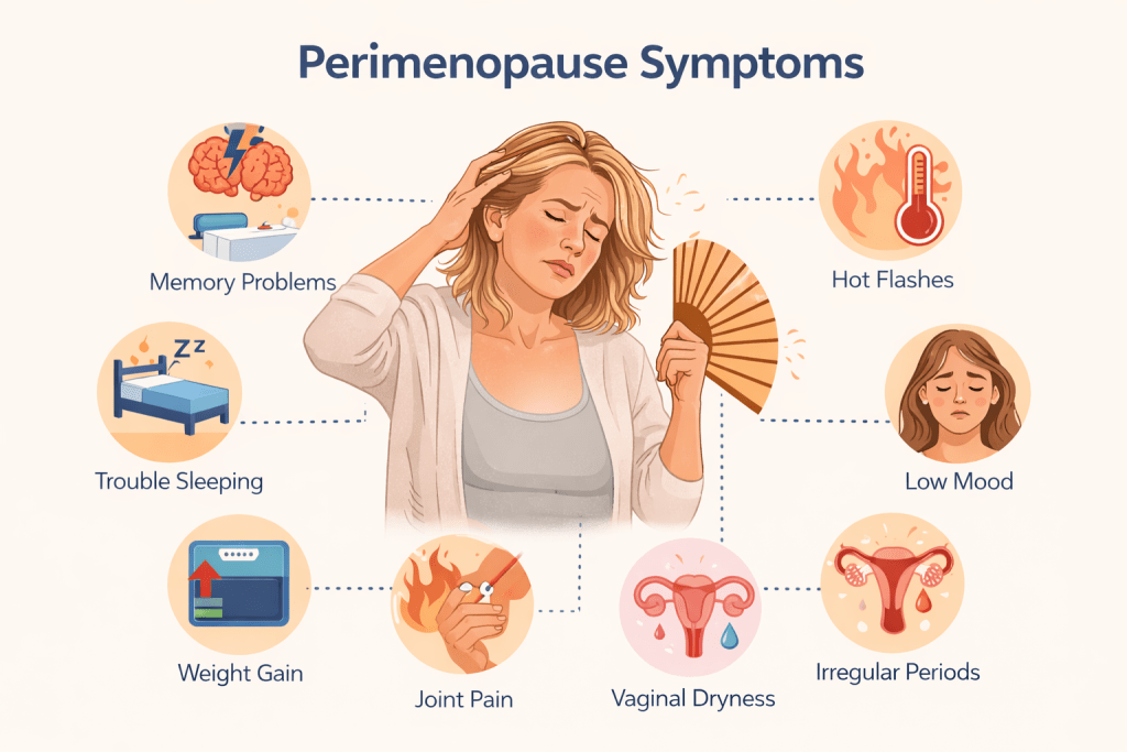 Perimenopause Symptoms, Age & Stages